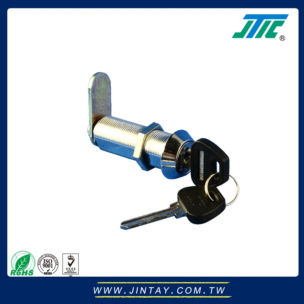 Universal 19mm Cam Lock Furniture Cabinet High Security Top Key Cam ...