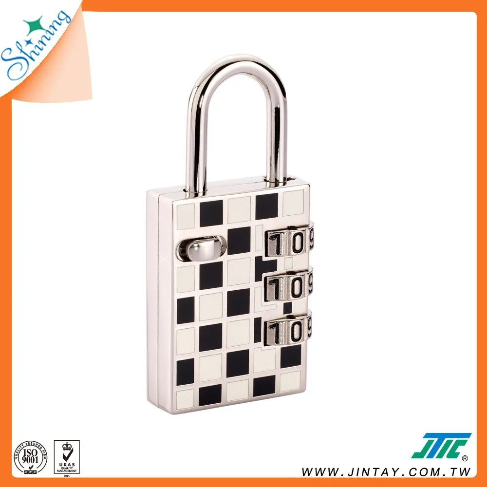 Shining 3 Numbers Combination Padlock / Lock With Usb Drive - Buy ...