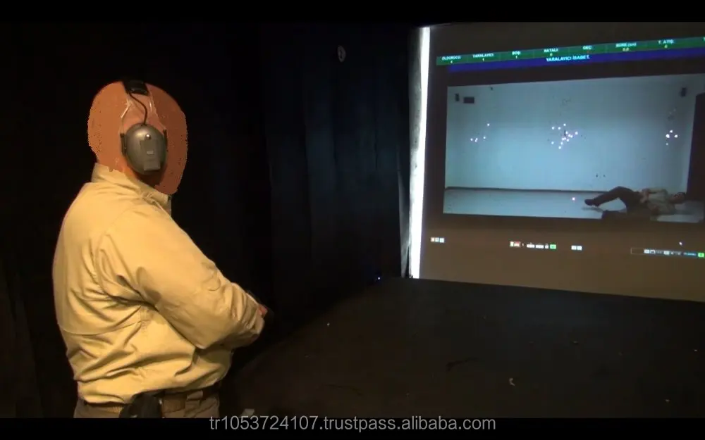 2016 Indoor Shooting Simulator (real Weapon,Weapon Recoil,Sounds And ...