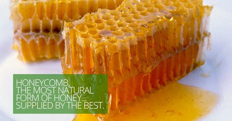 All Green Honey Comb (fresh Cut) 100% Pure Australian Organic Honeycomb ...