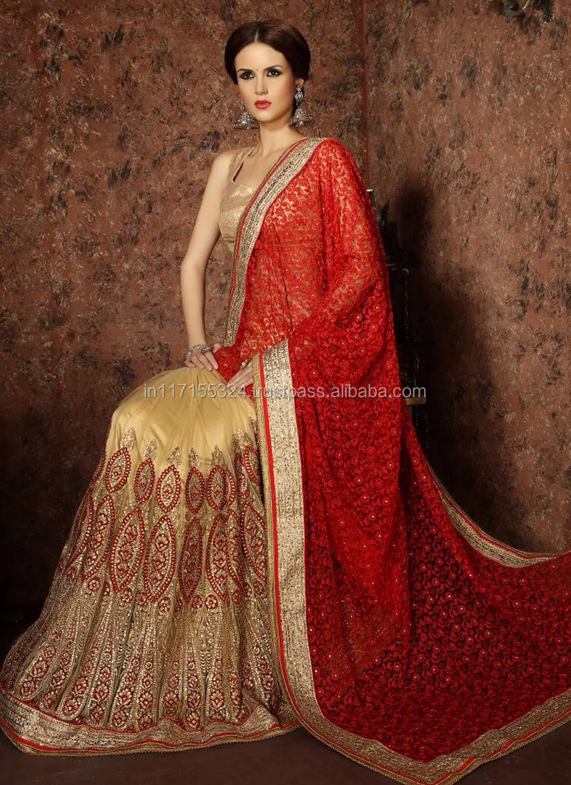 Latest Design Wedding Saree Collection - Double Color Designer Saree ...