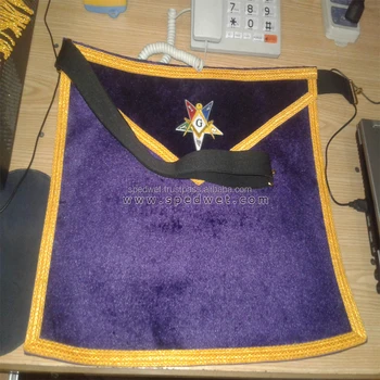 Oes Worthy Patron Apron - Buy Oes Worthy Patron Apron,Eastern Star ...