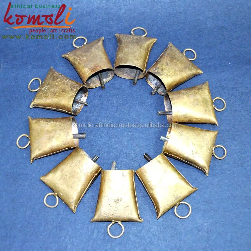 Tiny Cowbells - Custom Metal Bells for Folk Art Crafts