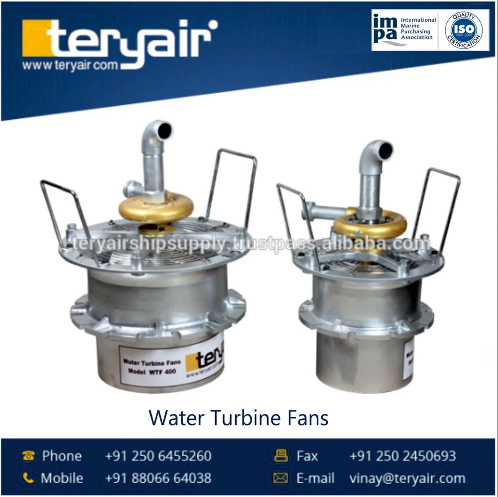 Water Driven Turbine Fans With Long Lasting Quality Features - Buy ...