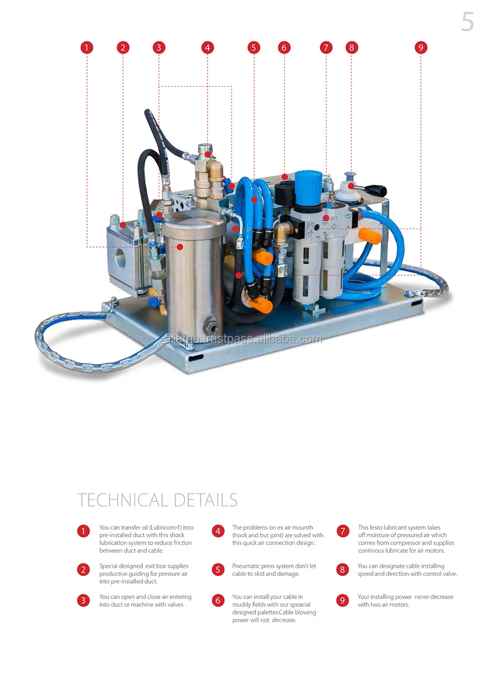 Mini Jet Fibre Optic Cable Blowing Machines - Fok Machines - Buy Mini ...