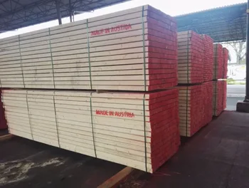 Austrian White Wood Lumber - Buy Spruce Lumber Fresh Antibluestain ...