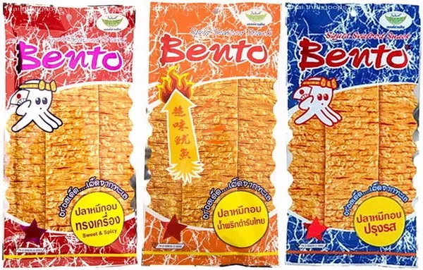 Bento Seafood Snack Squid (thai Chili Sauce) - Buy Dried Squid Snacks ...