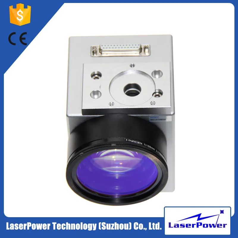 10mm Digital/analog Galvanometer Scan Head For Fiber Laser Marking ...