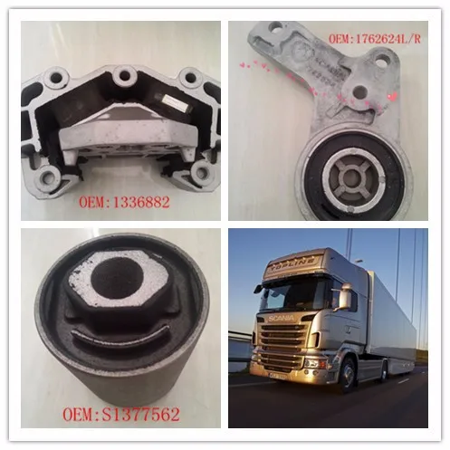 9412415713 Aluminum Engine Mounting For Mb Actros,Antos,Arocs,Atron ...