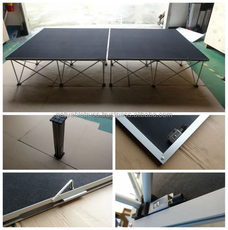 Stage Flooring Material Including Industrial Platform And Cheap Carpet ...