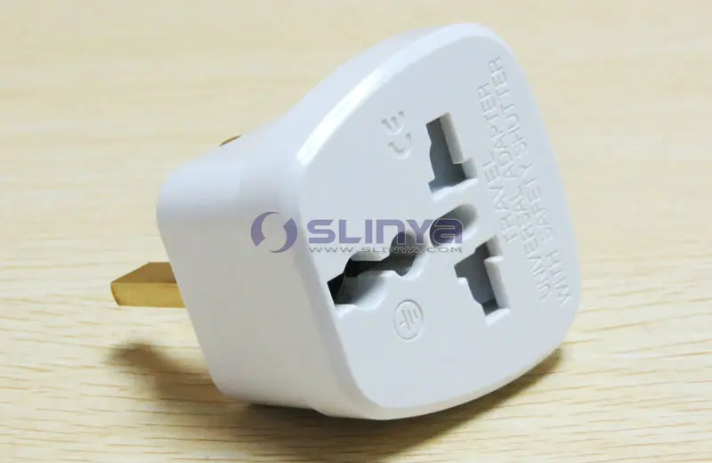 Uk 3 Prong Electrical Adapter British Type G Plug 125~250v With Safety ...