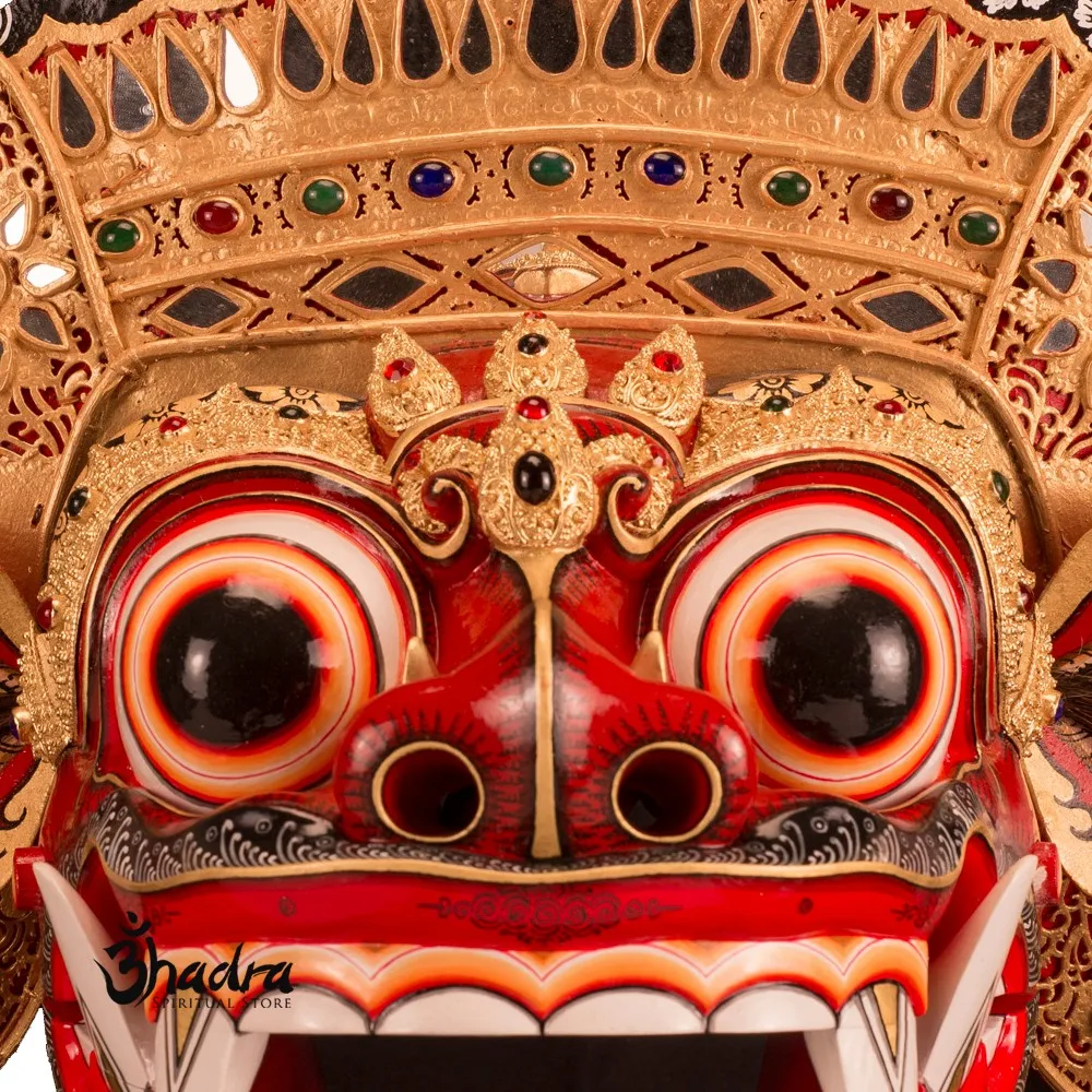 Bali Demon Mask Barong Rangda Sacred Wood Mask Carving From Bali ...