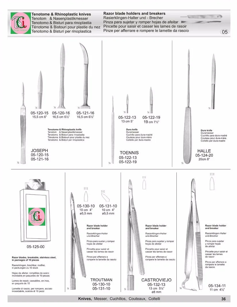 Surgical Dermatomes Humby Dermatome & Razor - Buy Dermatome Skin Graft ...