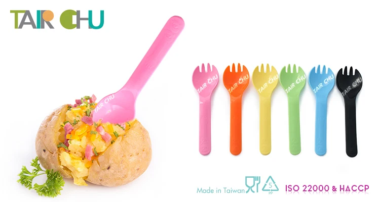 Disposable Cutlery Fancy Plastic Spork - Buy Plastic Spork,Disposable ...