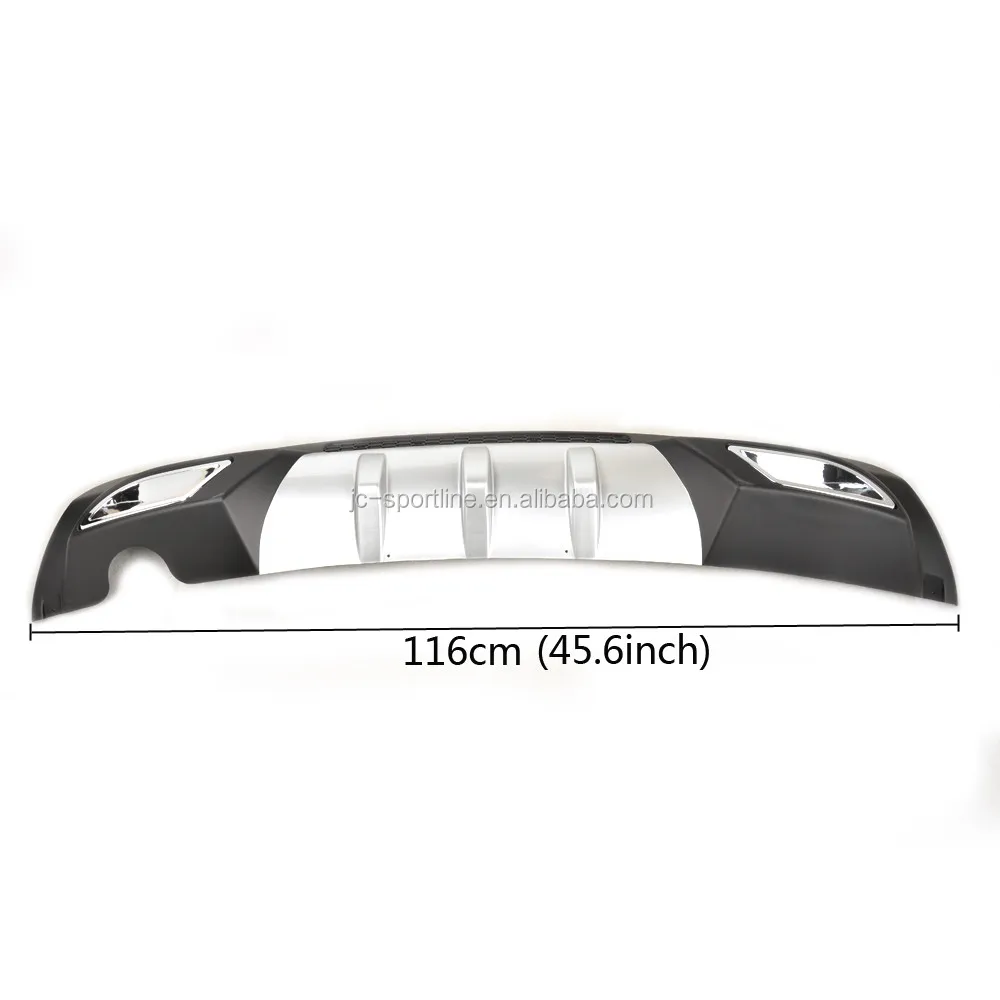 Silver Black Pp Material Rear Bottle Diffuser For Chevy Cruze - Buy ...