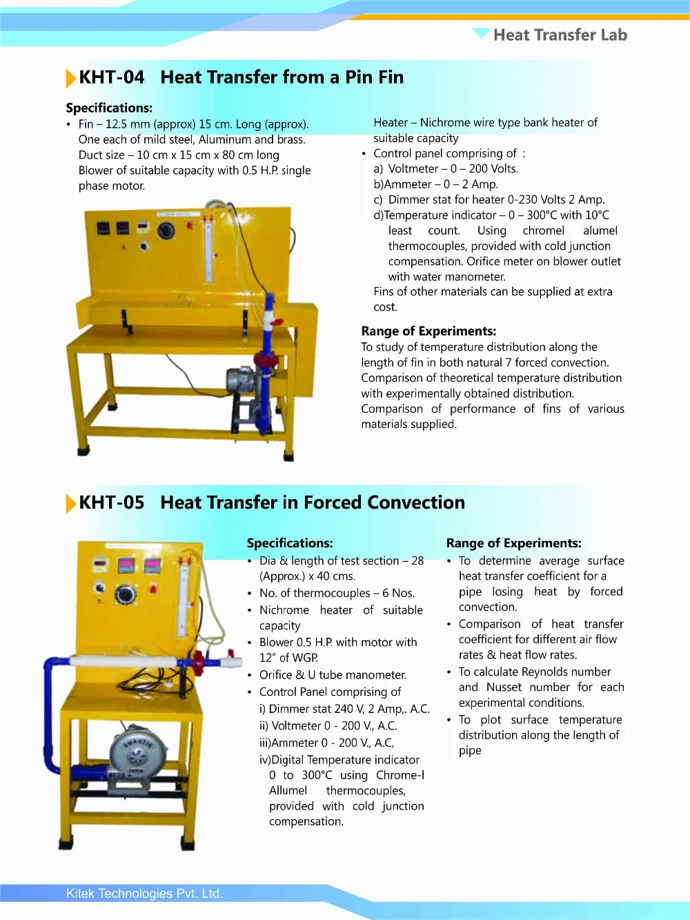 Heat Transfer Lab Apparatus at Cynthia Hewlett blog