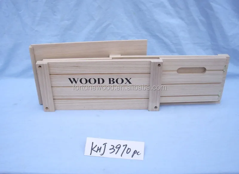 Pine Wood Foldable Wood Crates For Vegetables - Buy Pine Wood Foldable ...
