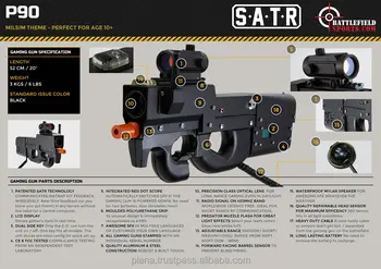 Laser Tag Gun - P90 - Buy Toy Gun,Laser Tag,Laser Tag Equipment Product ...