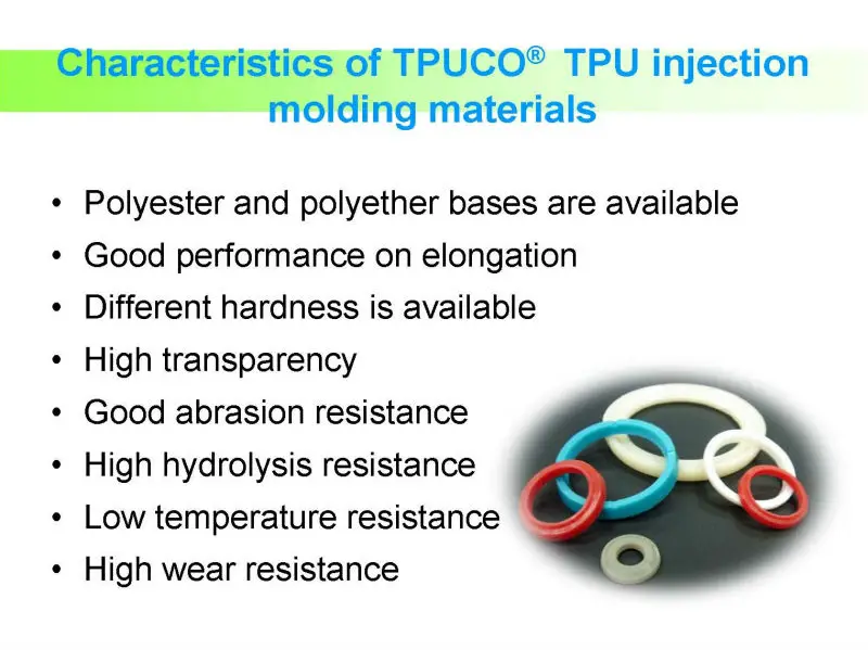 TPUCO Thermoplastic Polyurethane for Wheel Injection Molding