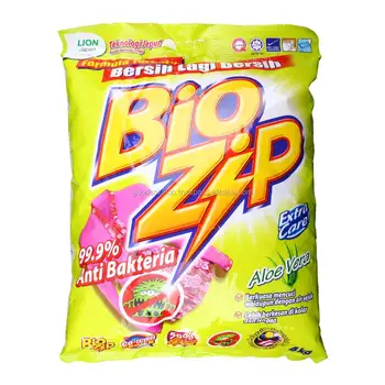 Bio - Zip Powder Detergent Aloe Vera 4kg (halal)/branded Washing Powder ...