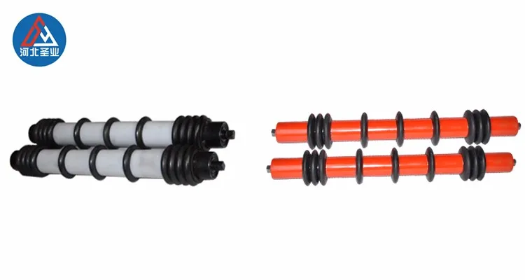 Self Cleaning Rubber Disc Return Idler Rollers - Buy Rubber Disc Return ...