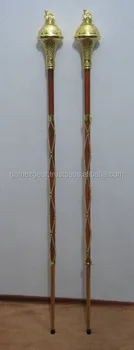 Drum Major Mace Pole Gold Plated With Storage Bag / Pouch - Buy Mace ...