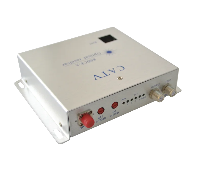 Factory Low Price 1550nm Ftth Optical Receiver 2 Output Mini Node Ftth ...