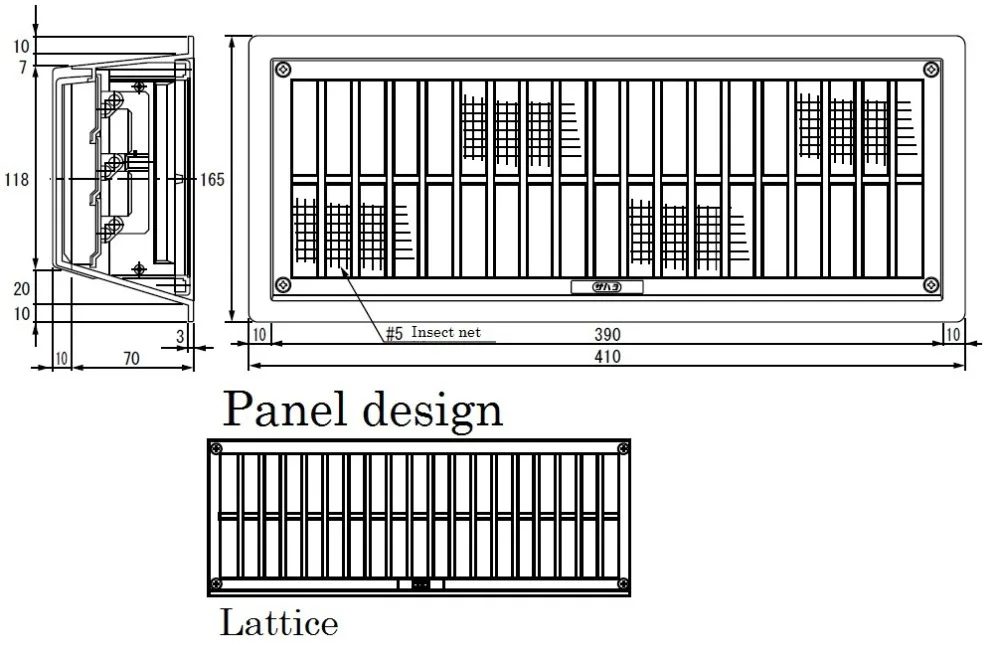 Under Floor Louvers With Flap Automatically Closing And Opening By ...