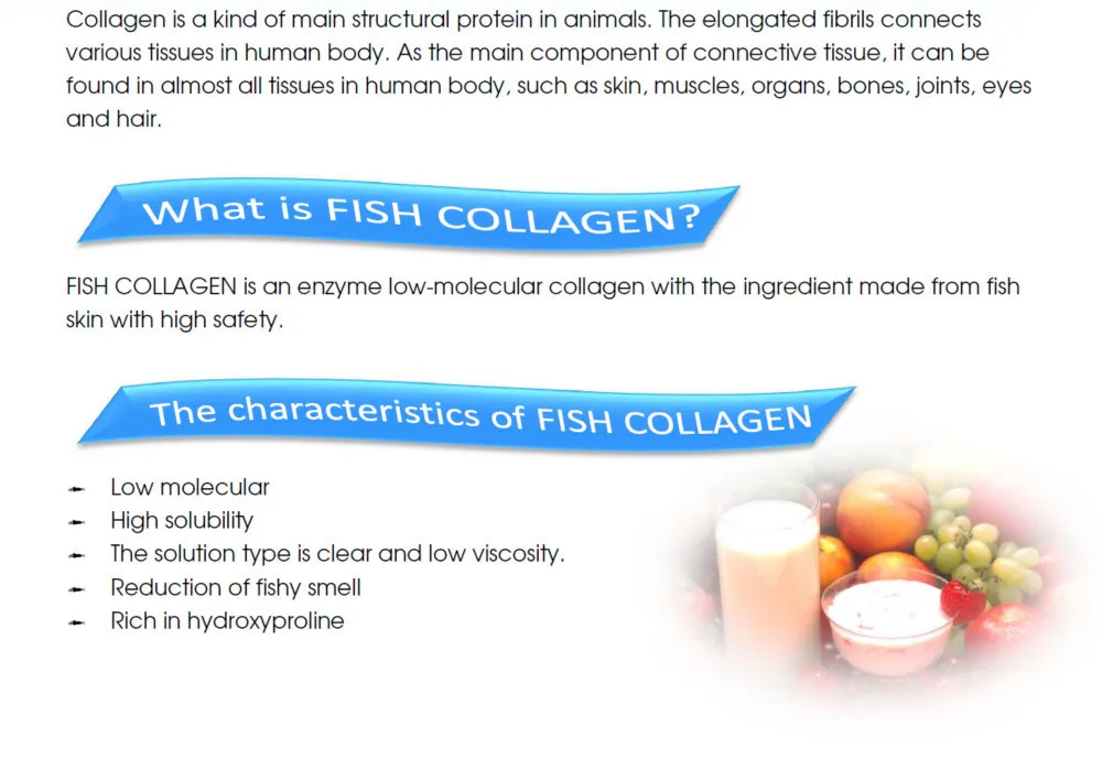 Japanese High Quality Marine Collagen,Fish Collagen Raw Material Powder ...