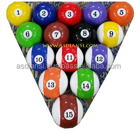 Snookball Bag - 32 Panel Billiard Soccer Balls for Training