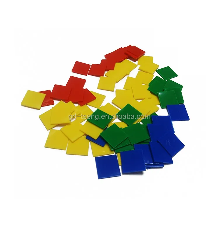 GD-1000 Pcs Color Square Tiles/Math Manipulative Toy /Teaching Aid ...