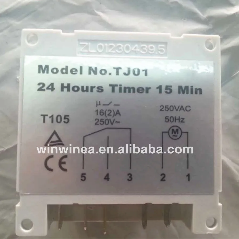 24 Hours Mechanical Defrost Timer for Refrigerators - Easy Installation ...