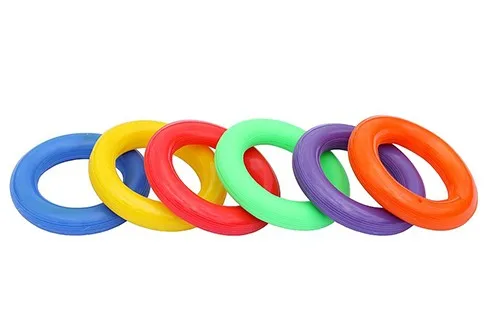 Kids Athletics Rubber Quoit Soft Relay Rings For School Sports Physical ...
