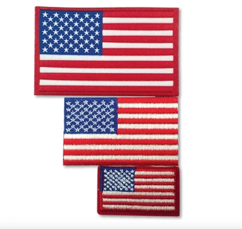 Custom Sew On Usa National Flag Patch - Buy Flag Patch,Custom ...