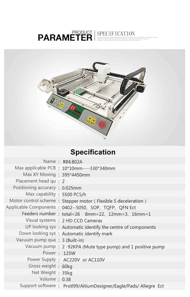 Manual Pick And Place Machine For Smd Production - Buy Pick And Place ...