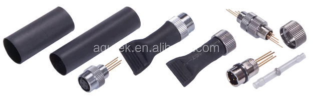 Tracetek TT-3000-CK-MC-M/F Metal Field Connectors for Bulk Sensing Cable