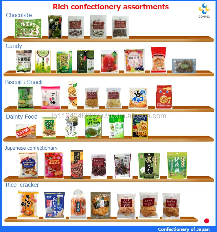 Reliable And Traditional Japanese Food Packaging Confectionery For ...
