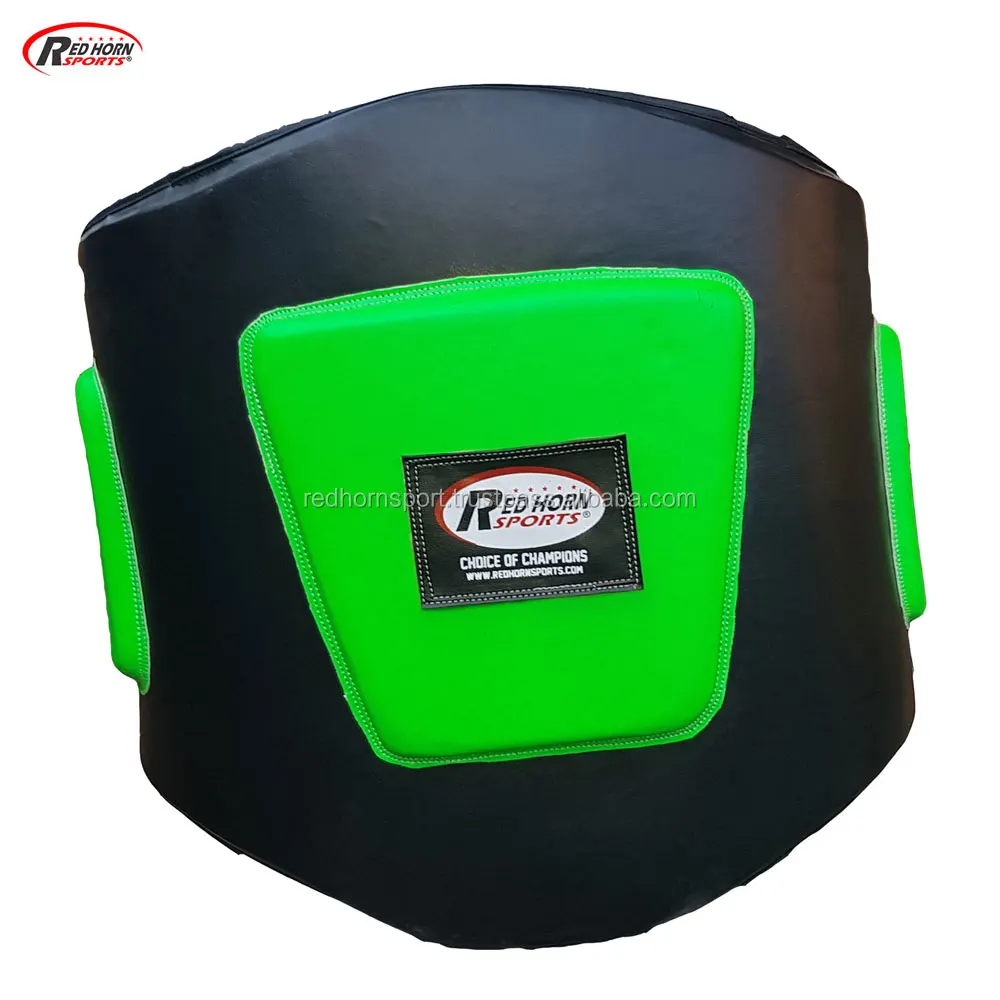 Rhs Muay Thai Belly Guard/belly Protector/belly Pad By Red Horn Sports ...