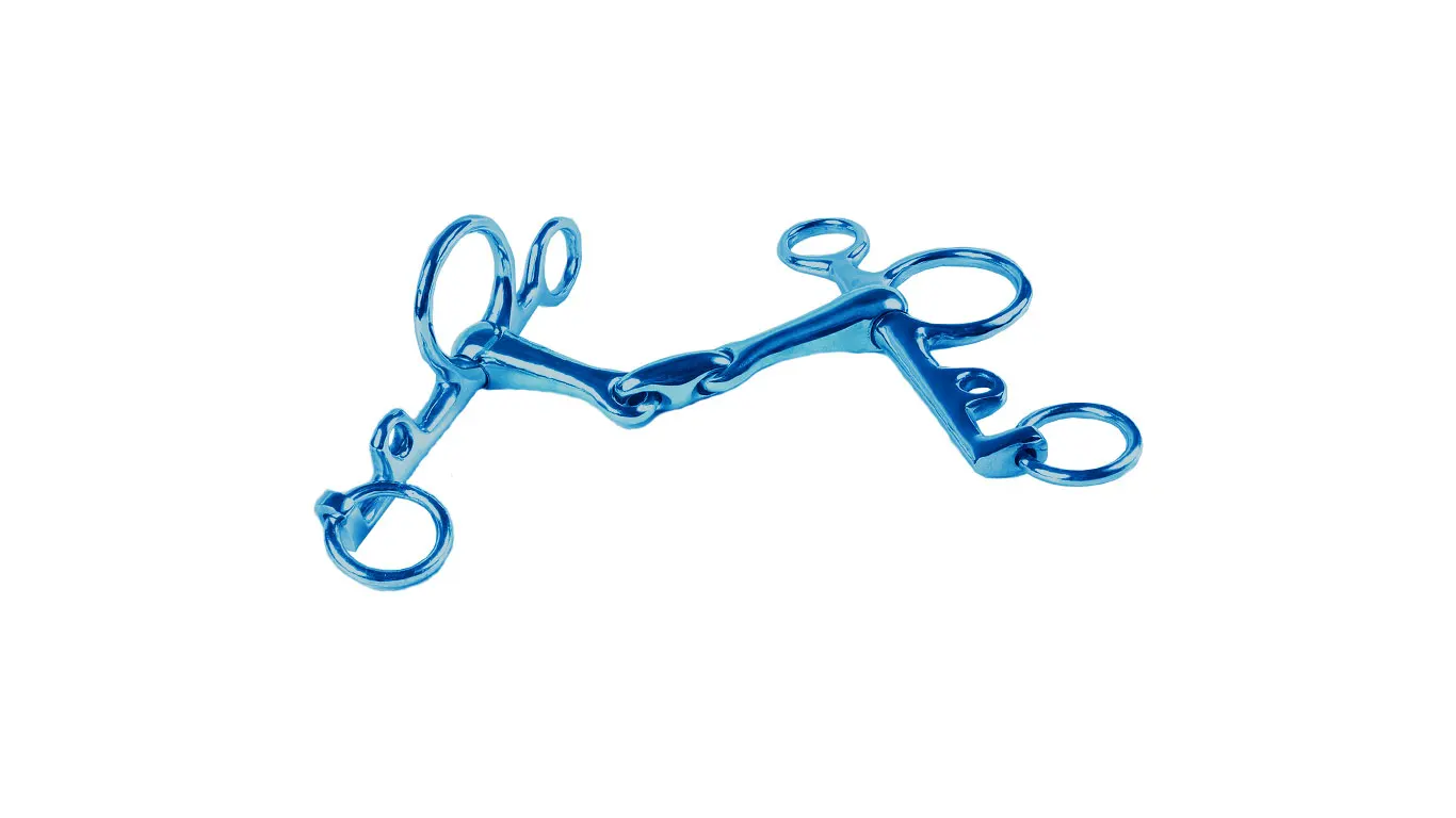 Phylum Blue Horse Bit/horse Riding Bit/fancy Bit Quality Bit - Buy ...