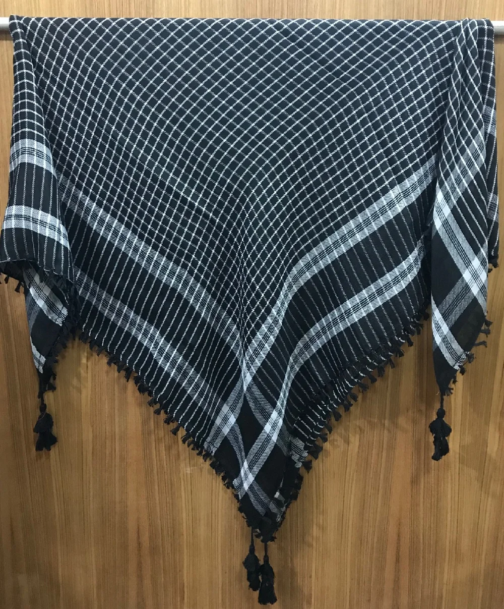 New Arabic Mens Head Scarf Shamagh In Check Design - Buy New Arabic ...