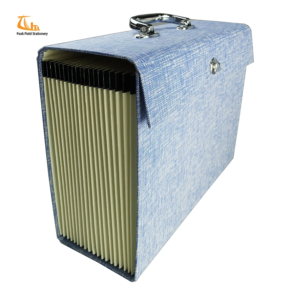 Top Quality Portable Cardboard A4 Expanding File Folder