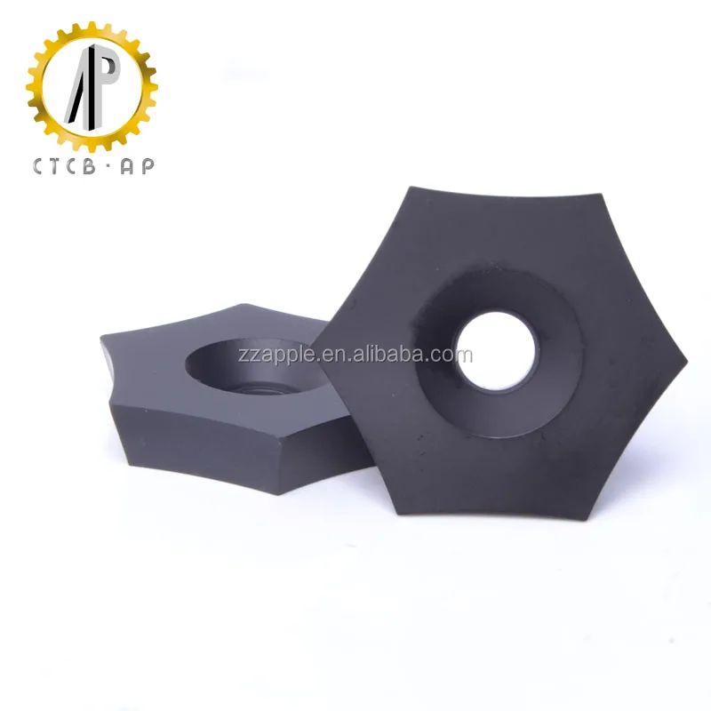 Carbide Cnc Inserts Series Six Sided Scarfing Inserts For External Tube ...