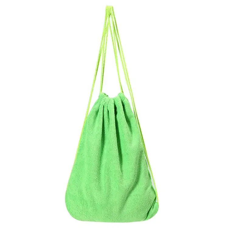 Wholesale Microfiber Custom Bath Towel Backpack Beach Towel Bag - Buy ...