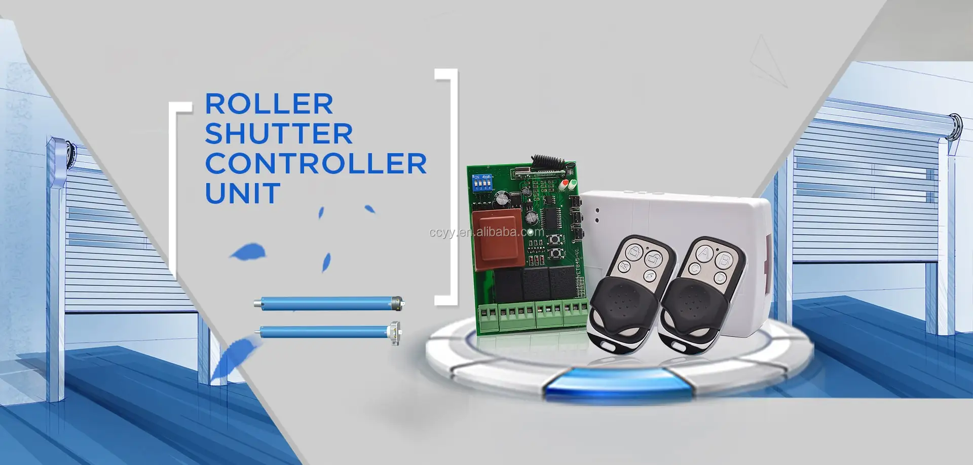 Yet845 Tubular Motor Rolling Shutter Controller Panel Board Ac220v ...