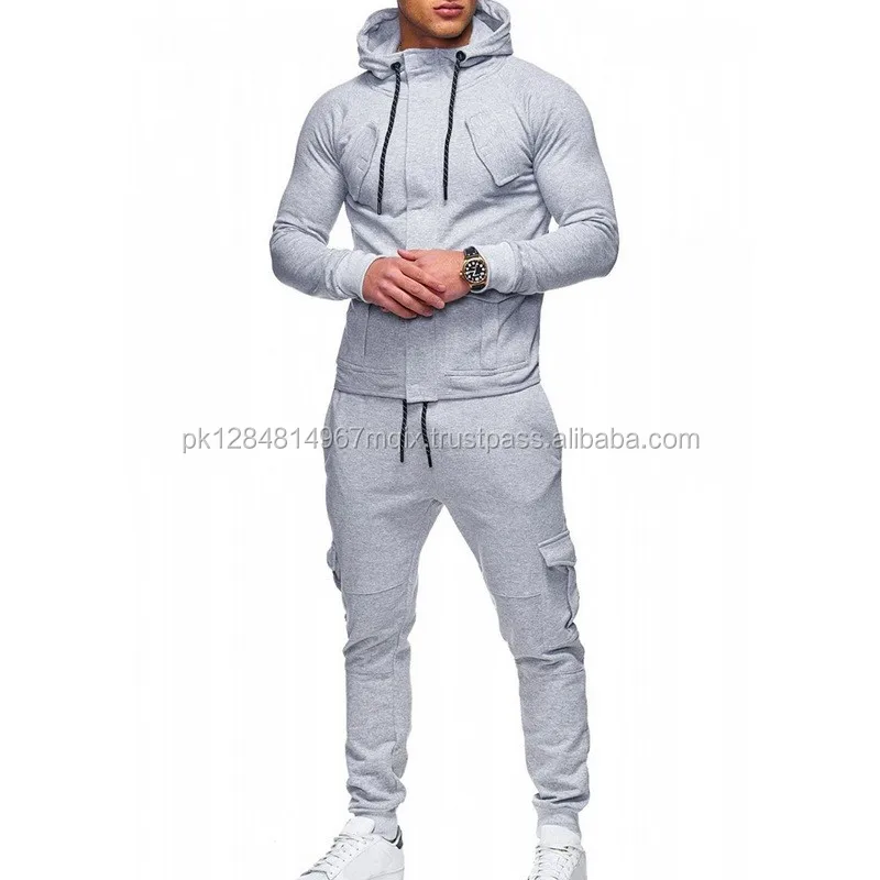 Men Sport Set Running Gym Tracksuits Fitness Bodybuilding
