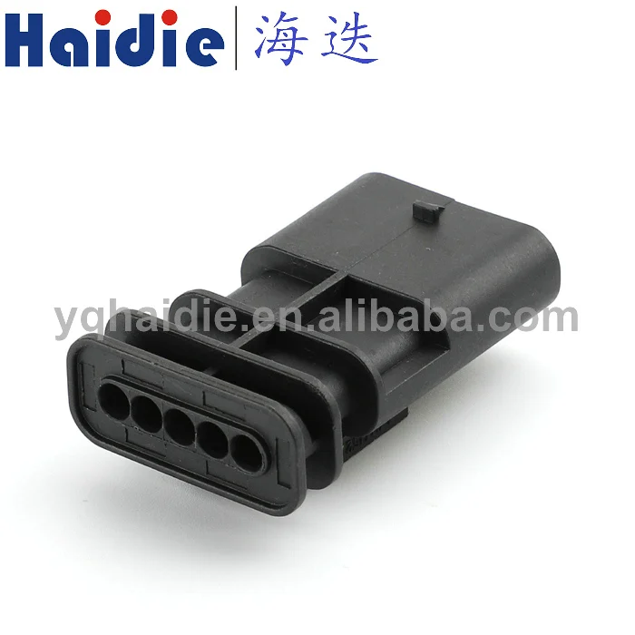 Haidie 5 Pin Waterproof Electrical Auto Male Female Wire Connector 1 ...