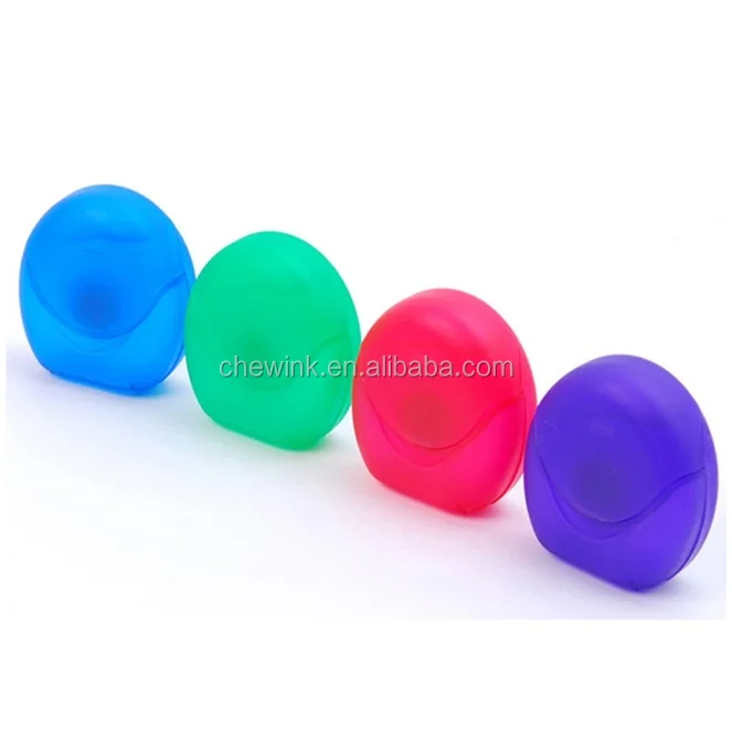 Round Shape Oral Hygiene Dental Floss - Mint & Plain