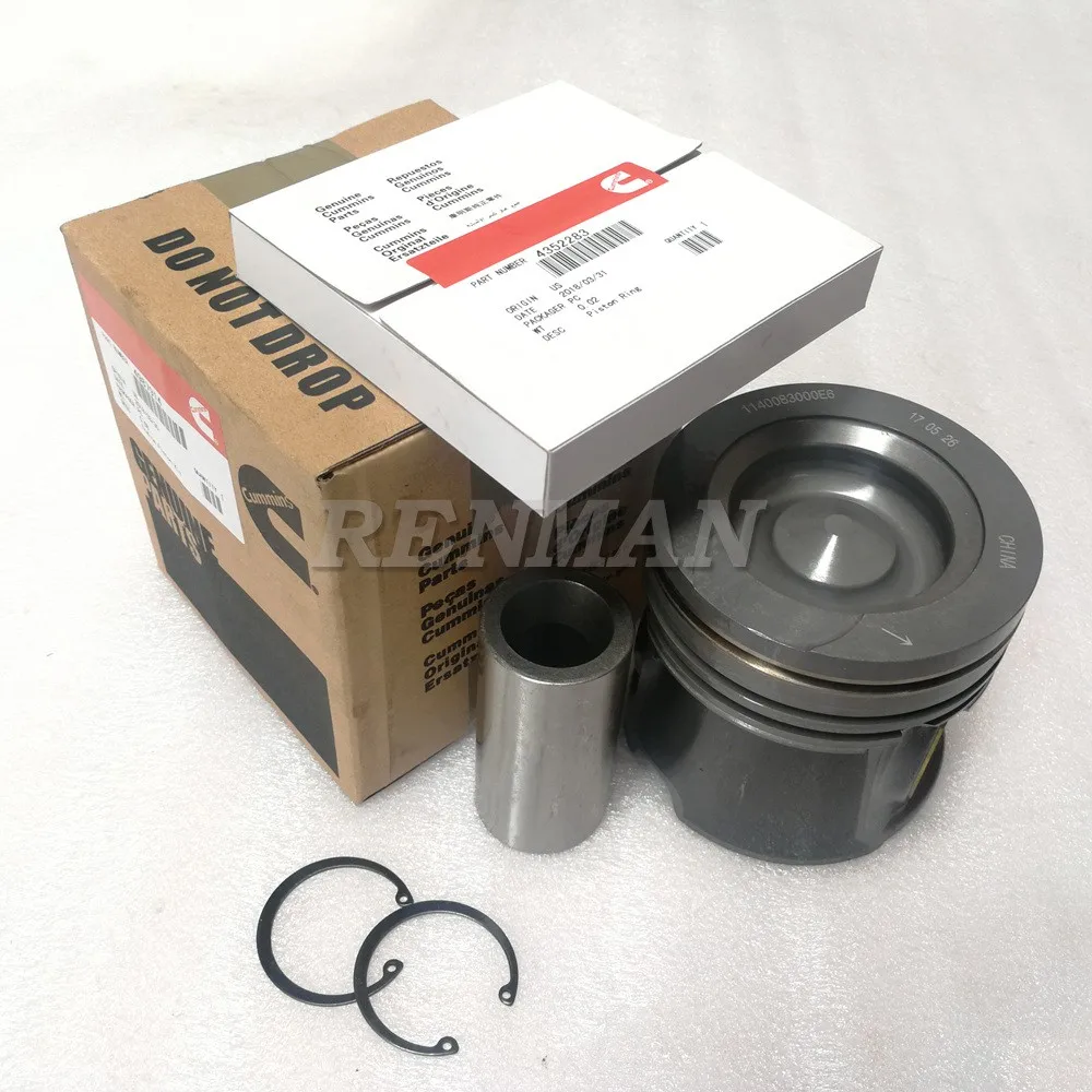 2881926 4376499 4987914 4955651 Cummins 6l L375 Engine Piston And ...