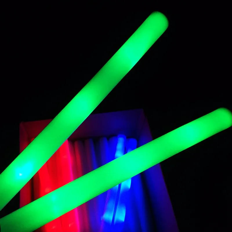 Shining Star Glow Stick Colorful Led Glow Stick Rose Star Heart Shaped ...