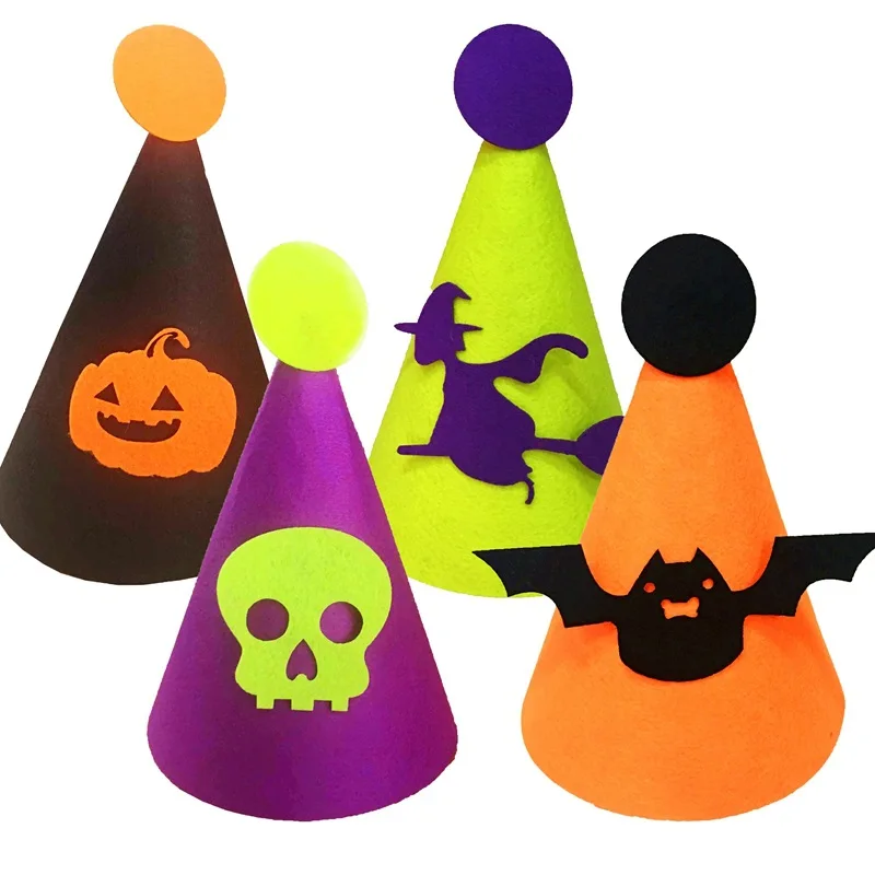 Hot Sale Funny Halloween Party Favor Pumpkin Halloween Hat - Buy ...